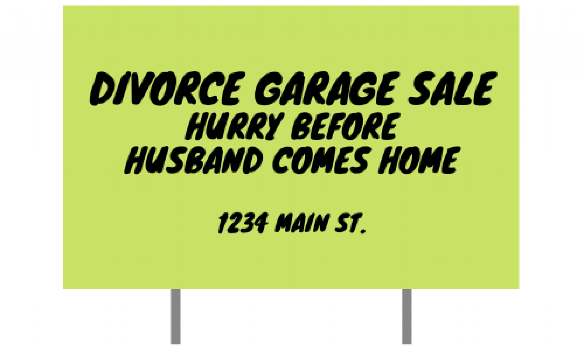 11 Funny Yard Sale Signs For 2023 Best Garage Sale Tips More